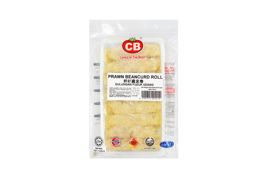 CB Handmade Prawn Beancurd Roll 10pcs (200g) | Hotpot & Steaming – Chefkiss