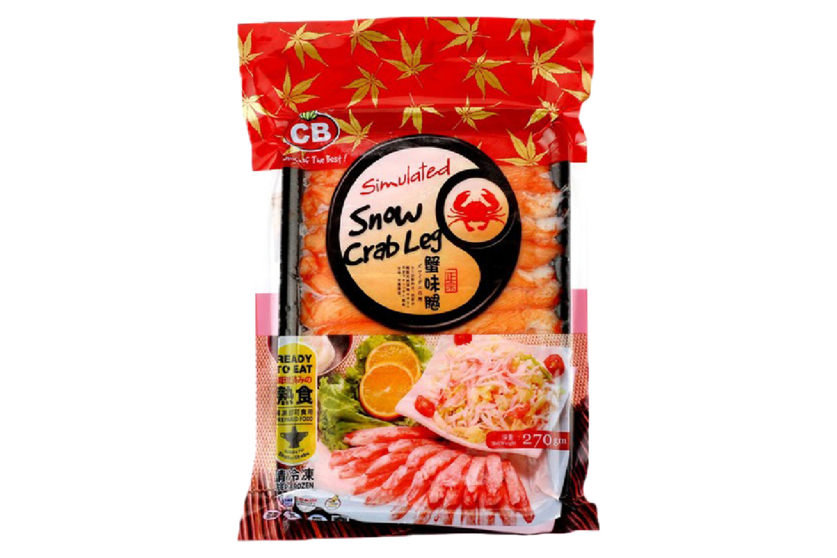 CB Simulated Snow Crab Leg (250g) | Sweet Imitation Crab – Chefkiss