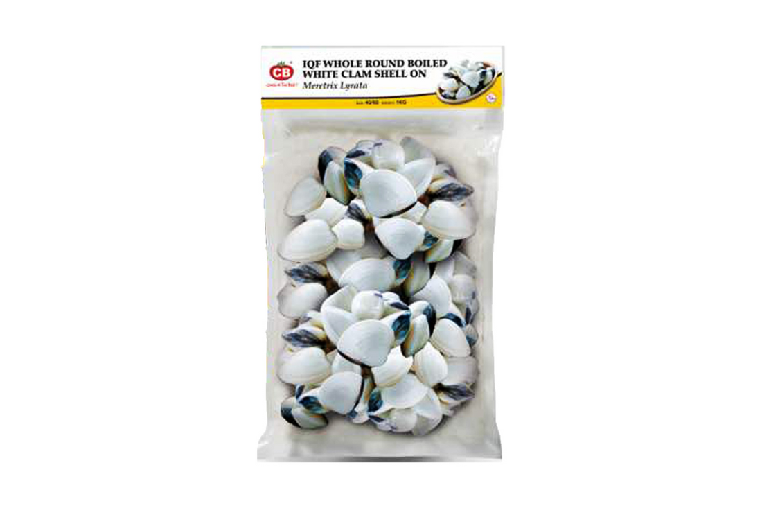CB Whole Shell White Clam (1kg) | Fresh & Tender – Chefkiss